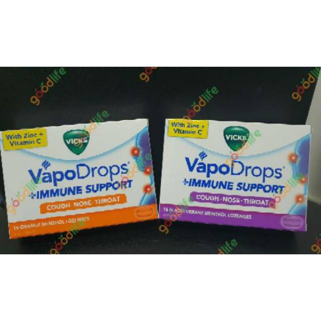 Jual VICKS Vapo Drops / VICKS Vapo + Immune / VICKS Anti Inflammatory ...