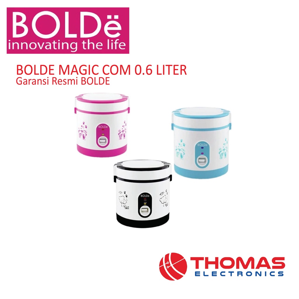 Jual Rice Cooker Magic Com Super Cook Mini Bolde kapasitas 0.6 Liter ...