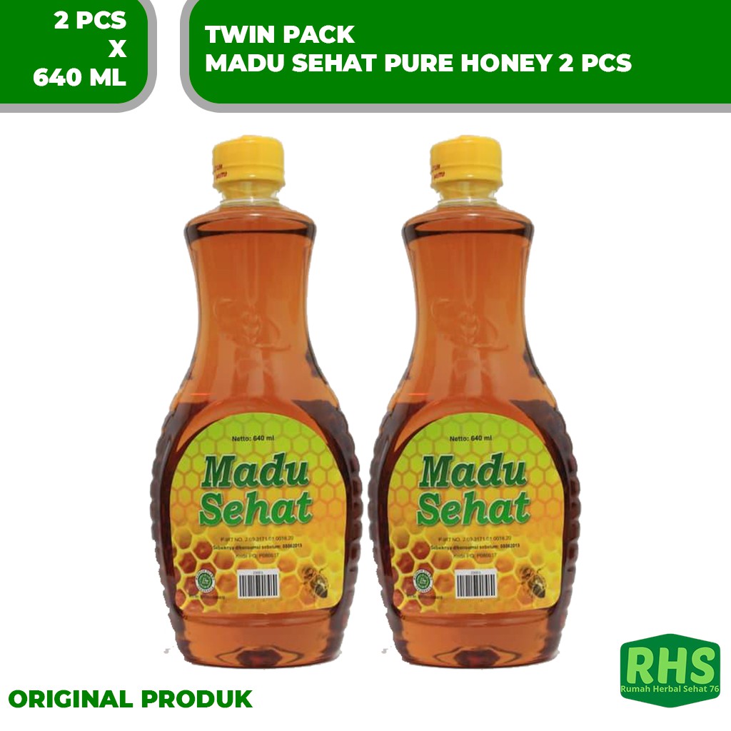 Jual MADU SEHAT 640 ML - PAKET 2 BOTOL | Shopee Indonesia