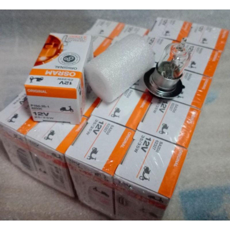 Jual Bohlam Depan Halogen Osram 12V 25W dan 35W Kaki 1 | Shopee Indonesia