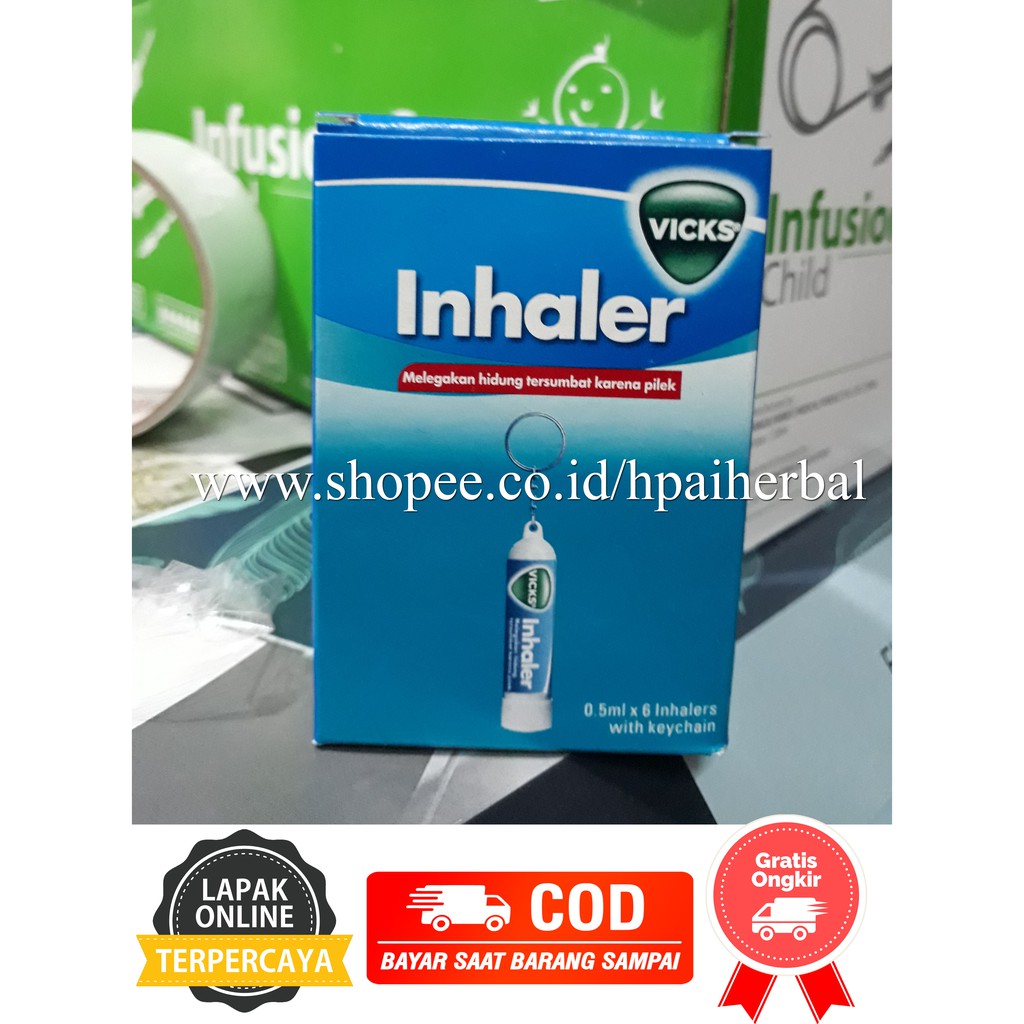 Jual VICKS INHALER - OBAT PILEK FLU - HIDUNG TERSUMBAT | Shopee Indonesia