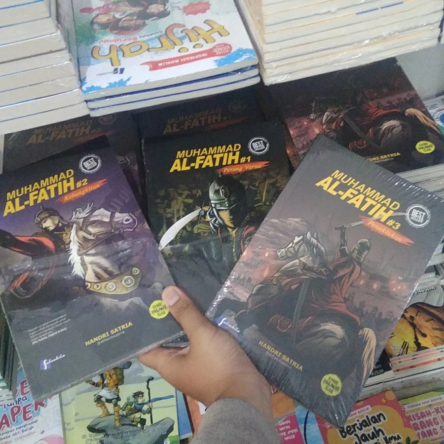 Jual KOMIK MUHAMMAD AL FATIH JILID 1,2 DAN 3 ( 1 SET) | Shopee Indonesia