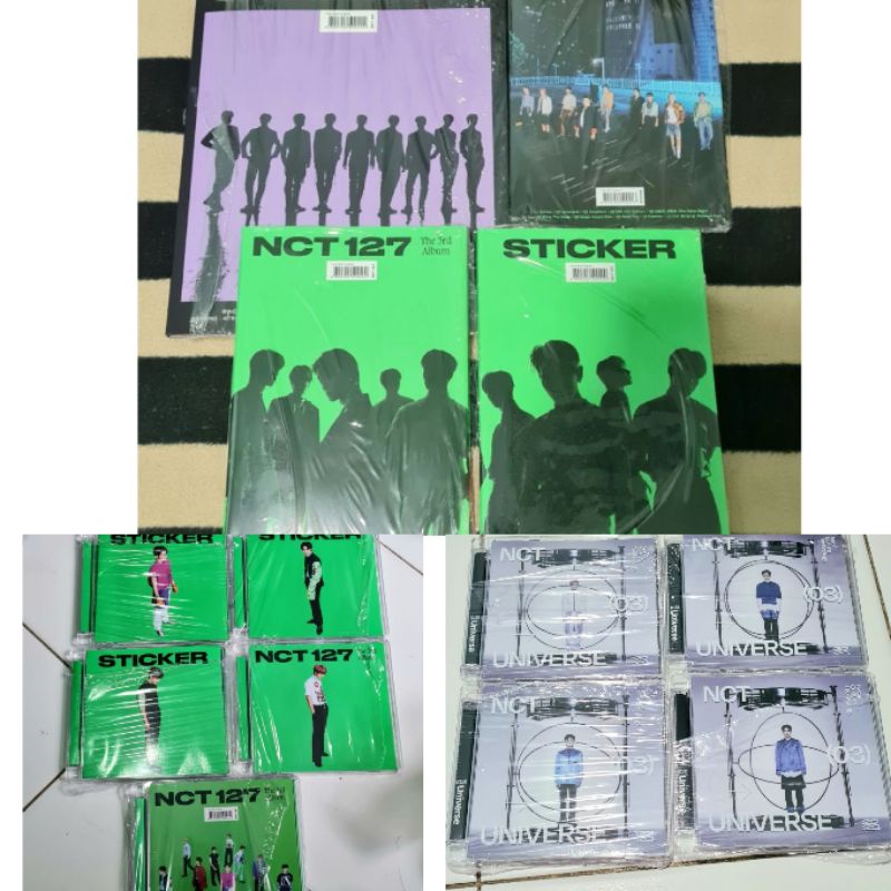 Jual (+ POSTER/NOT) NCT 127 Album Only - Universe / Sticker (Sticky ...