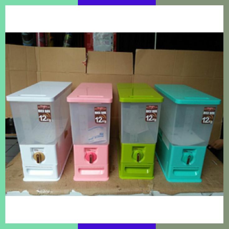 Jual Rice Box Maspion 12 Liter / Tempat Beras 12 Liter / Penampungan ...