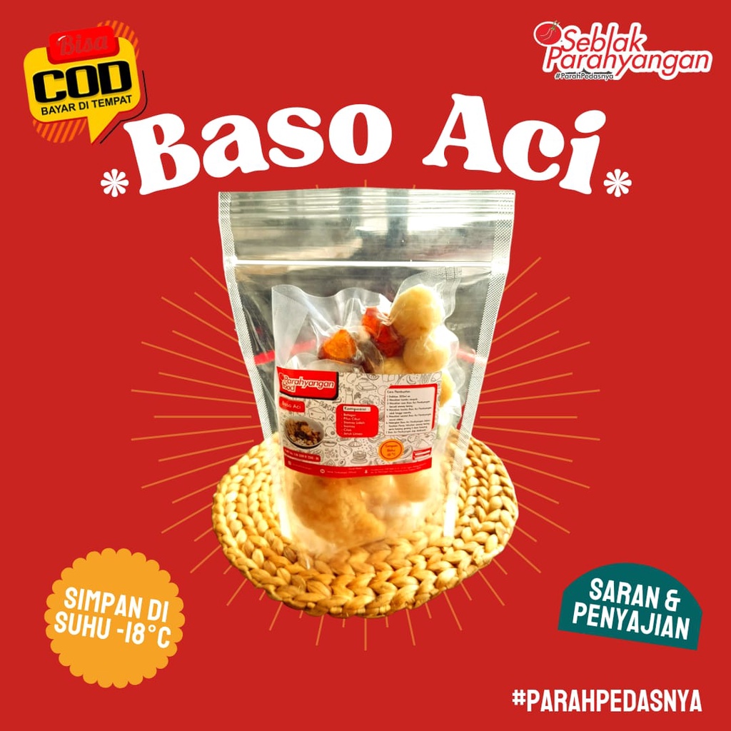 Jual [ COD ] Bakso Aci, Bakso Aci Instan, Baci, Bacil, Baso Aci, Bakso ...