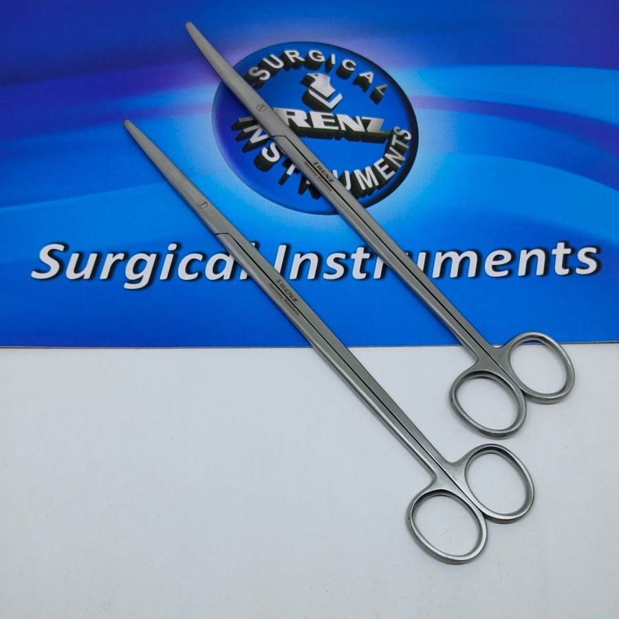 Jual Alat Medis Alkes Gunting Jaringan Metzenbaum 28 cm|Renz Surgical ...