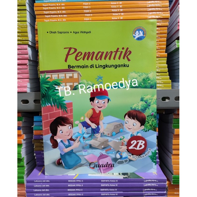Jual Buku Pemantik jilid 2B untuk SD/MI kelas II Quadra | Shopee Indonesia