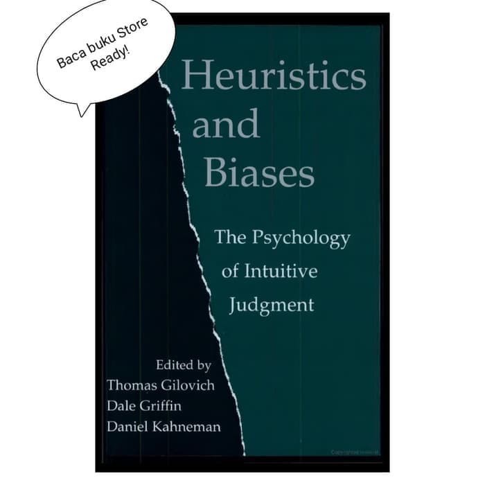 Jual Heuristics and Biases the psychology of Intuitive judgment (SC ...