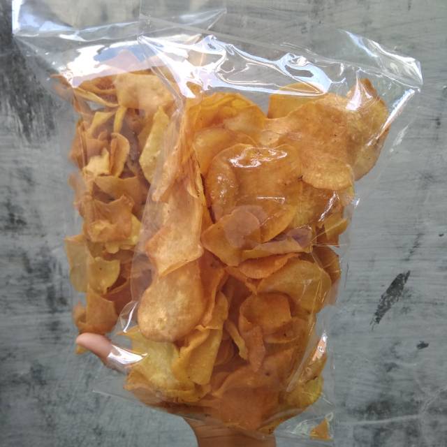 Jual ANEKA CEMILAN| MAKANAN RINGAN| OLEH-OLEH| KERIPIK TELO MANIS 200 ...