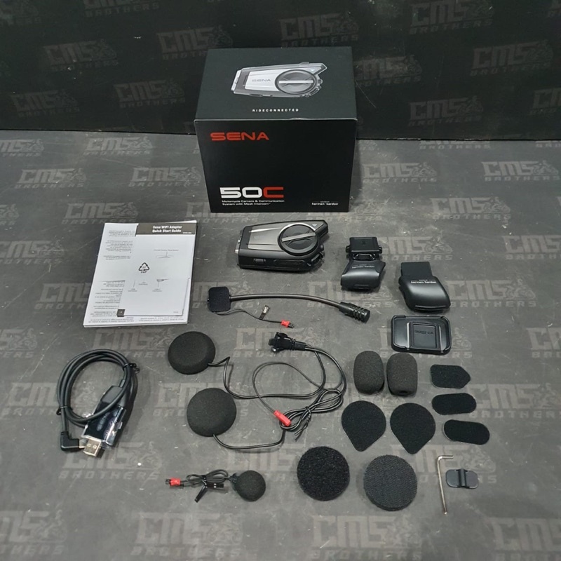 Jual Intercom Action Camera Sena 50C Harman Kardon Original | Shopee ...