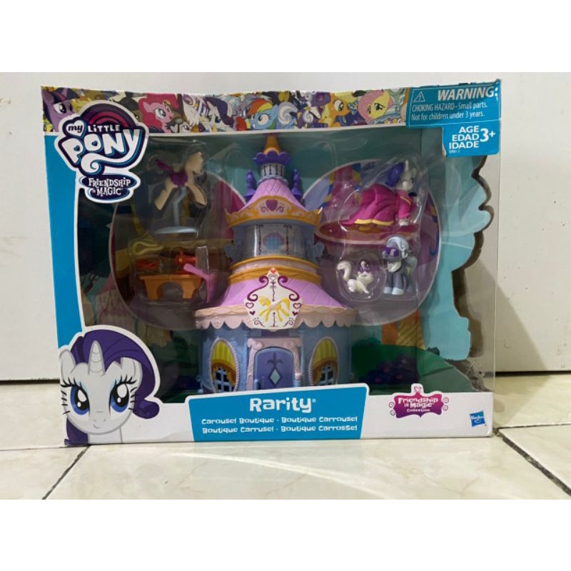 Jual My little pony rarity castle hasbro | Shopee Indonesia