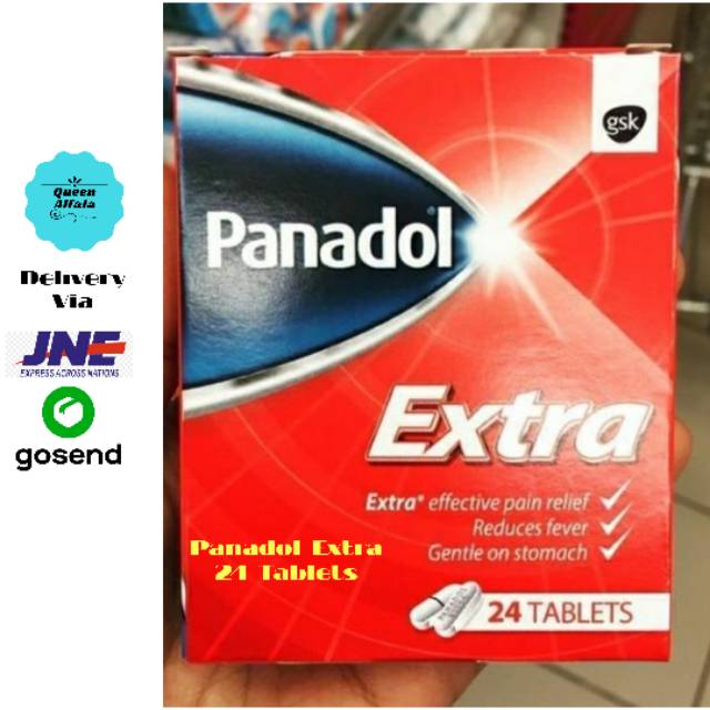 Jual PANADOL EXTRA / PANADOL IMPORT / PANADOL MERAH SAUDI ORIGINAL ...