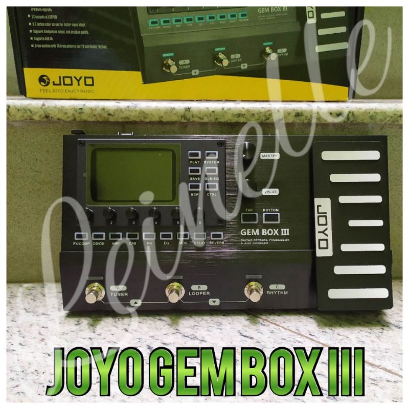 Jual Joyo Gem Box III Guitar Multi Effect Processor & Amp Modeler Efek Gitar | Shopee Indonesia