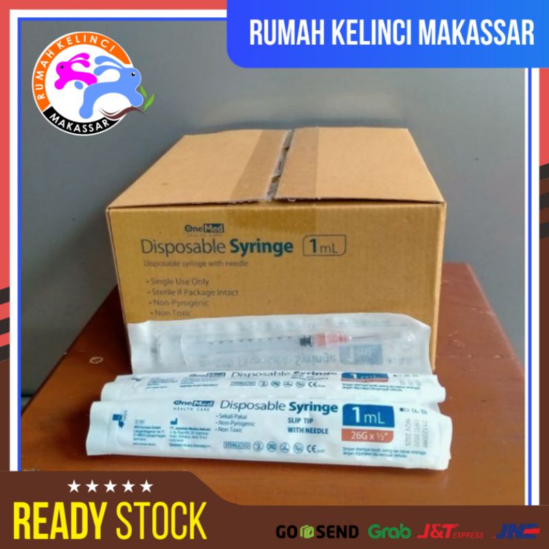 Jual Spuit 1CC Spet Minum Vitamin Oral Hewan Syringe 1ML | Shopee Indonesia