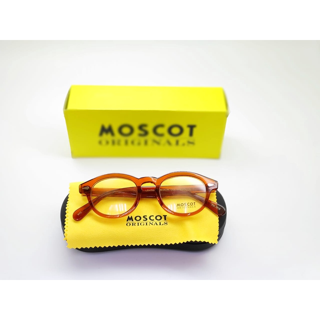 Jual Frame Kacamata Moscot Original Lemtosh size Medium Clear Crystal ...