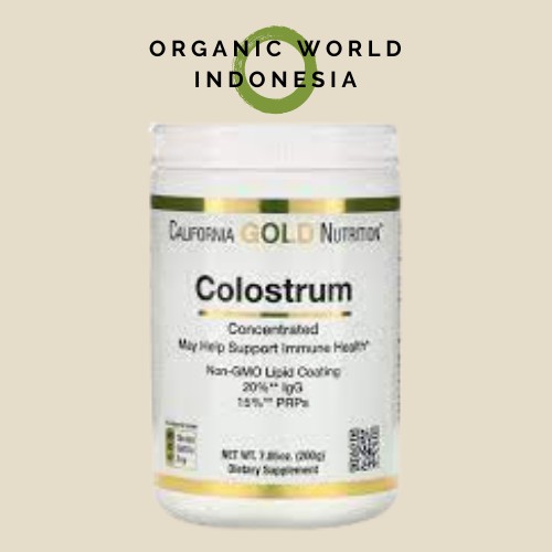 Jual CALIFORNIA GOLD Colostrum Powder Concentrated 7.05 oz -200 g ...