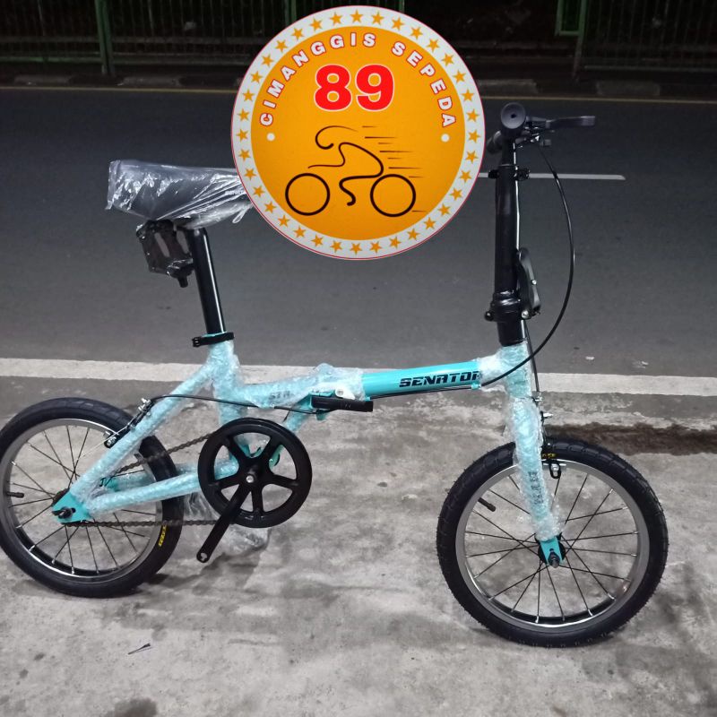 Jual SEPEDA LIPAT 16 INCH SENATOR TERBARU | Shopee Indonesia