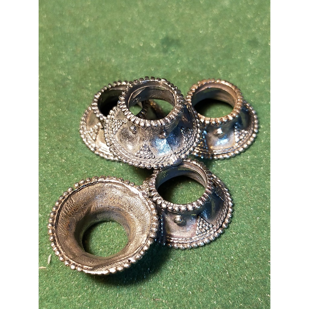 Jual cincin mendhak keris motif meniran bahan alpaka garap halus ...