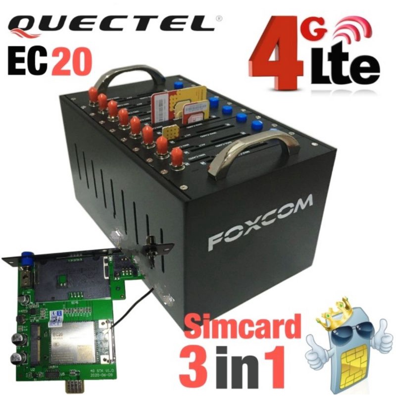 Jual Modem Pool FOXCOM 8 Port USB 4G | Shopee Indonesia Jual Modem Pool FOXCOM 8 Port USB 4G | Shopee Indonesia