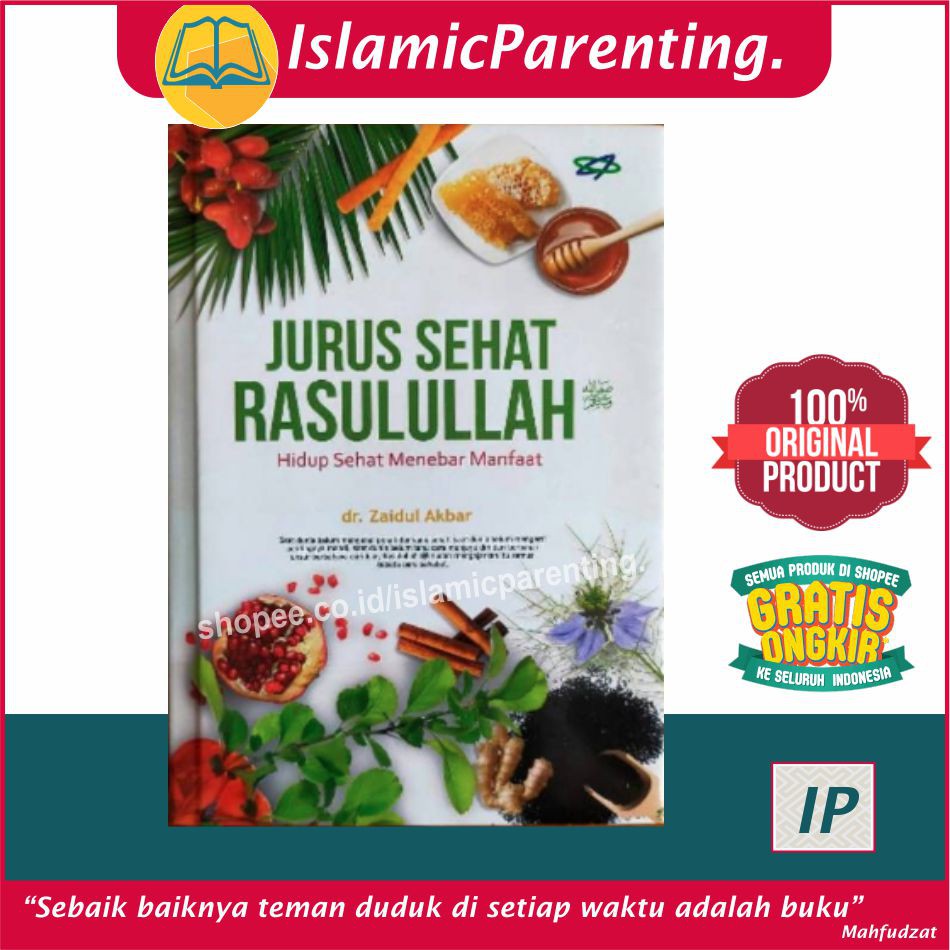 Jual BUKU Jurus Sehat Rasulullah JSR - dr. Zaidul Akbar | Shopee Indonesia