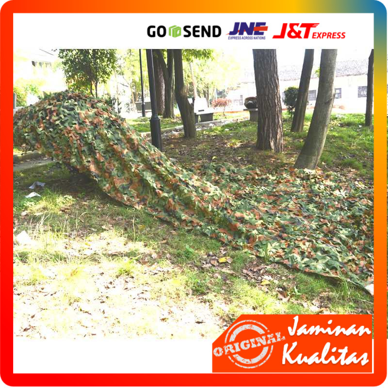 Jual Tenda Kamuflase Jaring Samaran Aksesoris Camping Militer Berburu ...