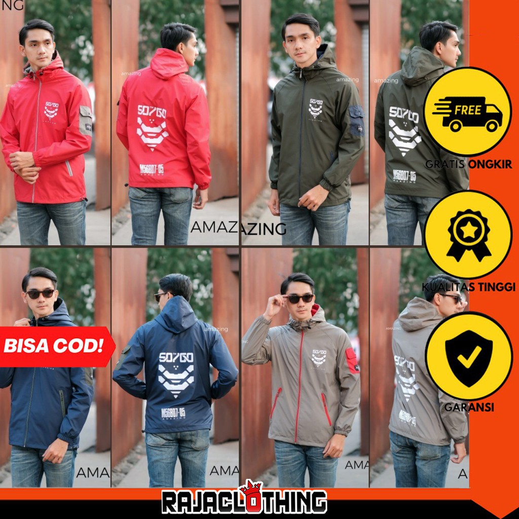 Jual RCL - Amazing Jaket Gen-X Adventure Pria / Jaket Parasut Gunung ...