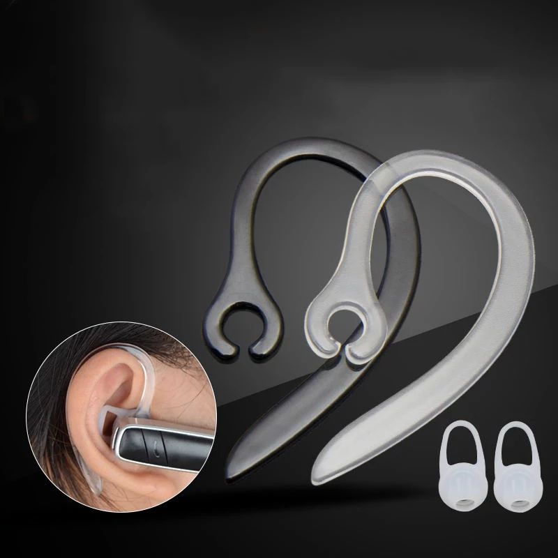 Jual Earhook / ear hook headset bluetooth silicone diameter 6 mm ...