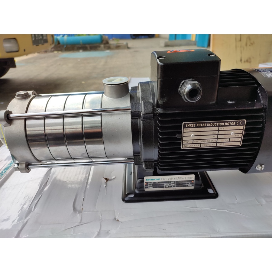 Jual Pompa SHIMGE BWJ 4-5, 3 phase (Horizontal Multistage Centrifugal ...