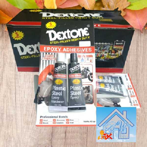 Jual Lem Besi DEXTONE PS Epoxy Adhesives 48gr Plastic Steel - Lem ...