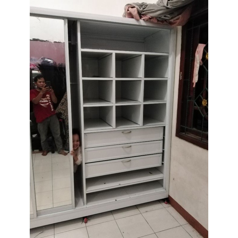 Jual Lemari Aluminium Acp Shopee Indonesia