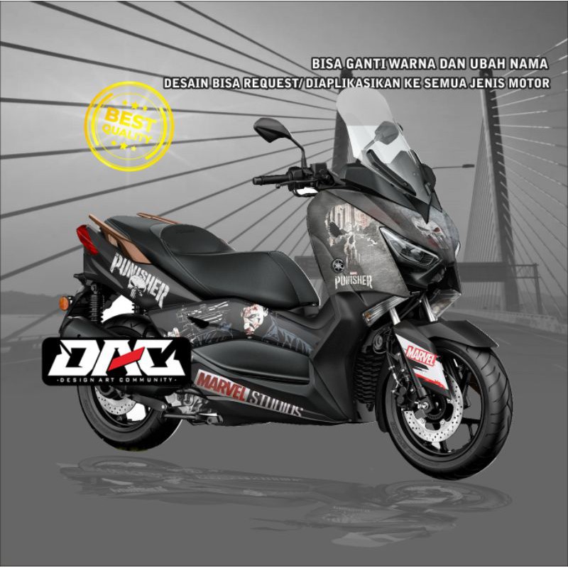 Jual Sticker Decal full body grafis simple yamaha nmax grafis simple ...