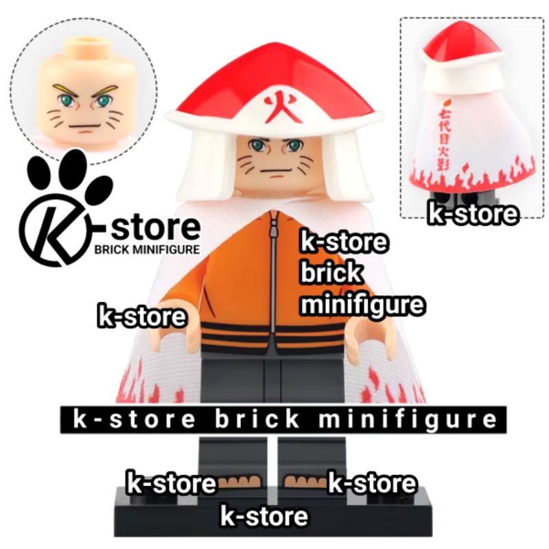 Jual lego naruto hokage 7 naruto uzumaki minifigure | Shopee Indonesia