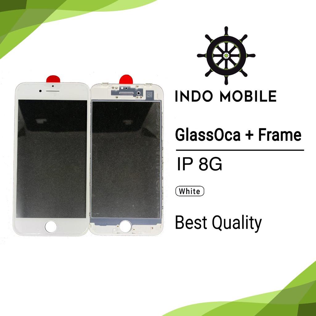 Jual KACA LCD + OCA + FRAME / GLASS LCD + OCA + FRAME 8 | Shopee Indonesia