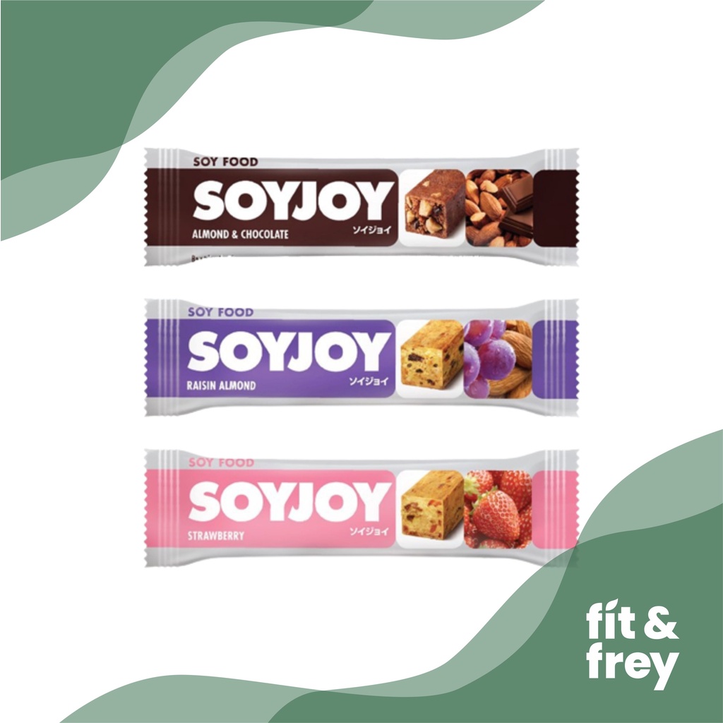Jual SOYJOY Snack Bar - Almond Chocolate / Raisin Almond / Strawberry ...
