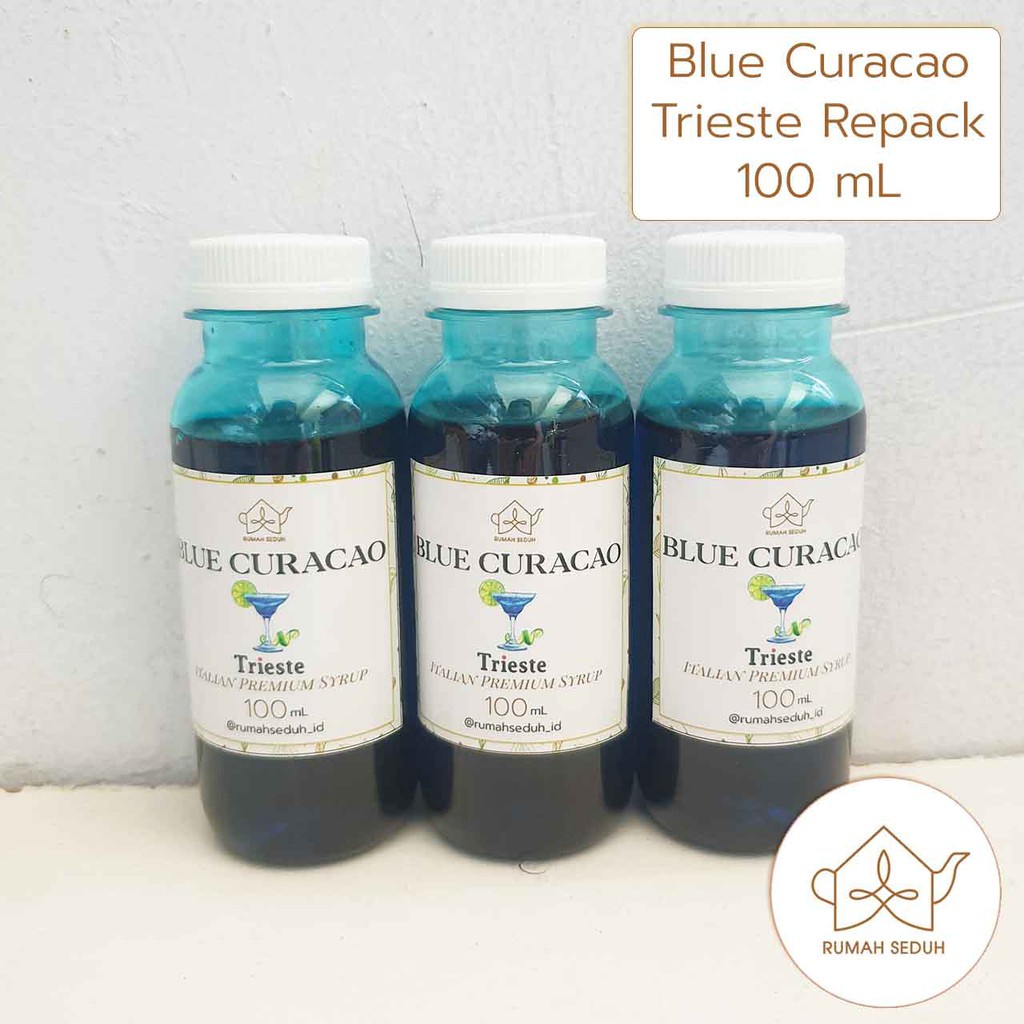 Jual Trieste Syrup 100mL - Tea and Mojito Syrup- Banana, Blue Curacao ...