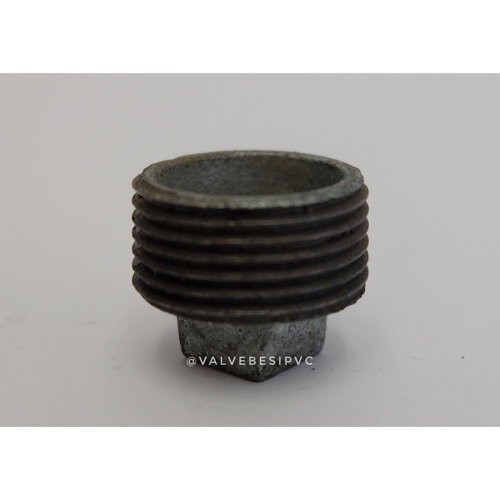 Jual Plug / Pluk Galvanis Besi 1 1/2" Drat Murah | Shopee Indonesia