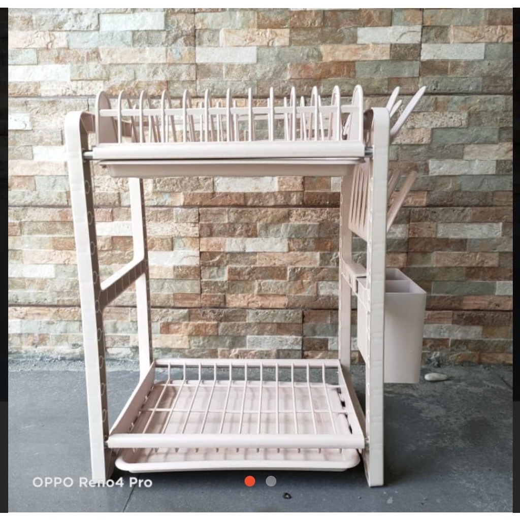 Jual Rak piring Minimalis 2 susun | Shopee Indonesia