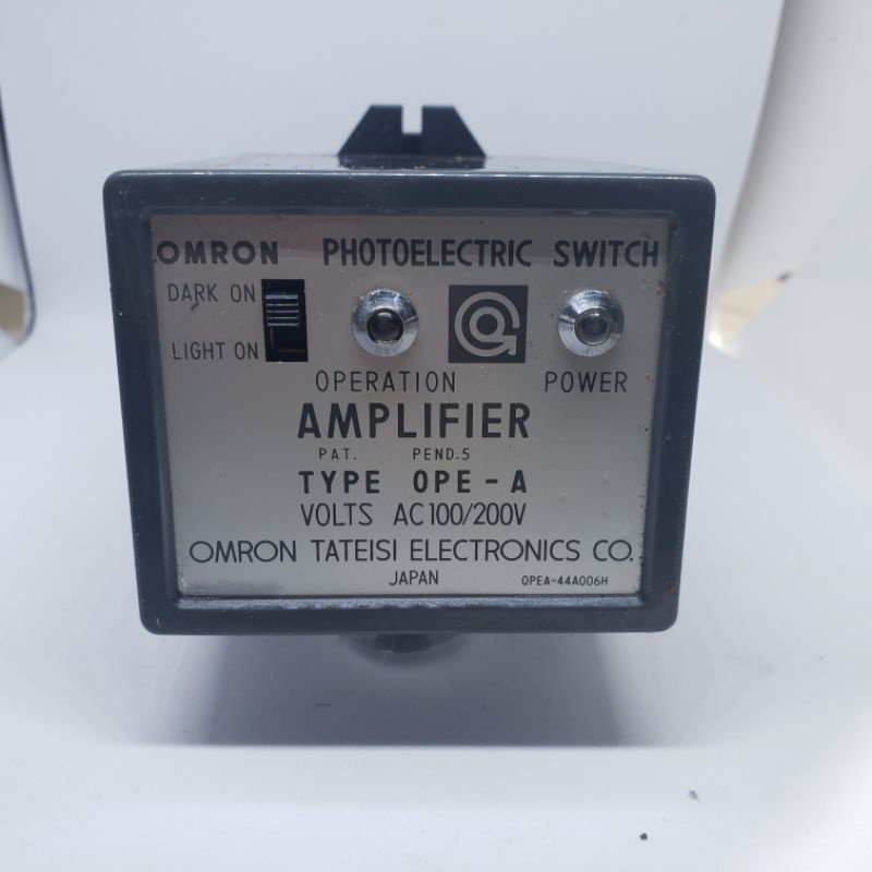 Jual Omron OPE-A Photoelectric Switch Amplifier 100 / 220 VAC | Shopee Indonesia
