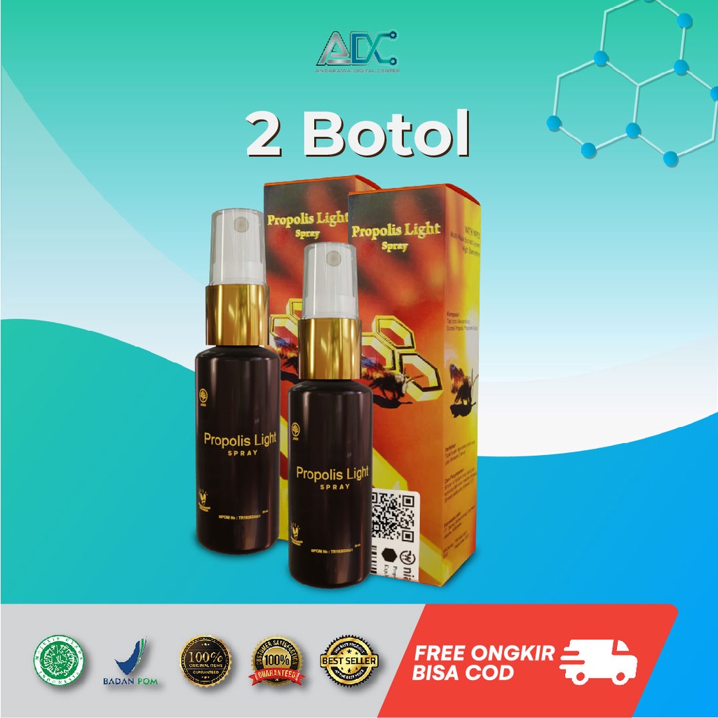 Jual PROPOLIS LIGHT SPRAY (2 BOTOL) | Shopee Indonesia