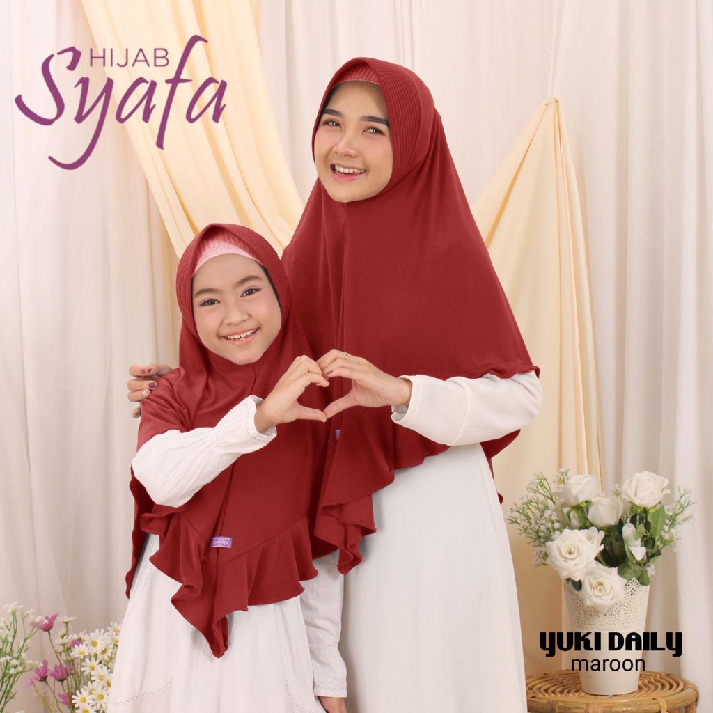 Jual Yuki Hijab Stella Syafa | Shopee Indonesia