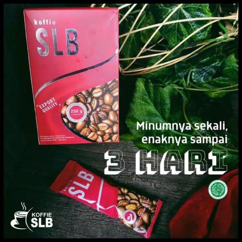 Jual KOPI SLB 1 BOX/ Kopi Susu Reaktif Stamina isi 10 (sachet) 250gr ...