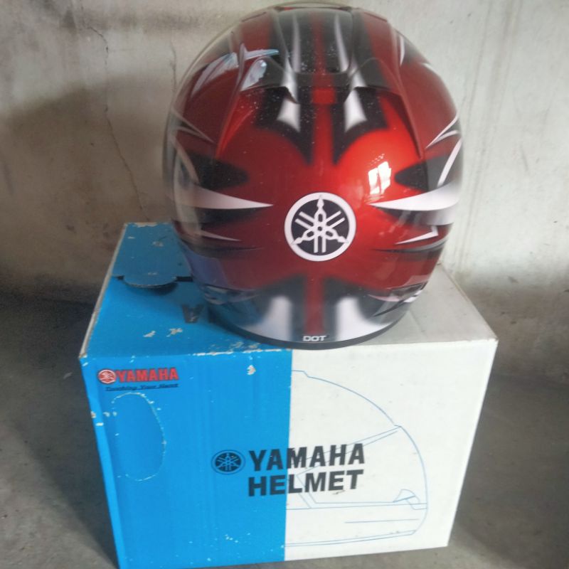 Jual Helm YAMAHA MERAH | Shopee Indonesia