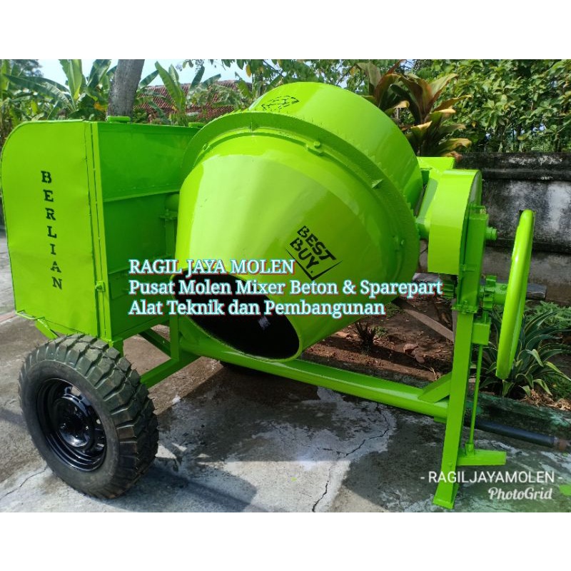 Jual Mesin Mixer Molen Cor Beton/ Molen Cor Beton Semen/ Mesin Molen ...