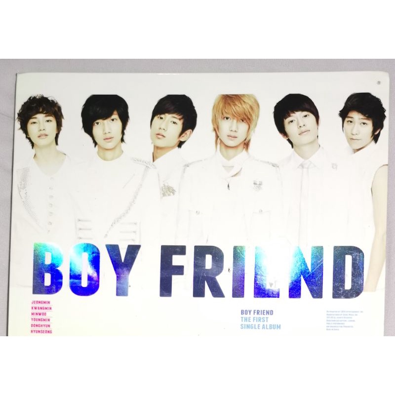 Jual boyfriend the first mini album - album only | Shopee Indonesia