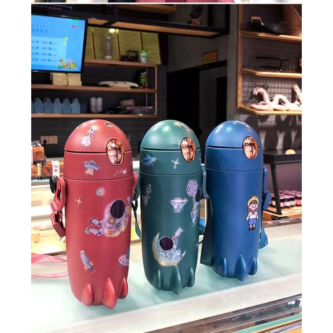 Jual BOTOL MINUM UNIK BOTOL MINUM BENTUK ROCKET FREE STIKER /BOTOL ...