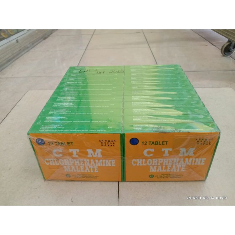 Jual CTM PIM 1 pack isi 24 kotak @12 butir | Shopee Indonesia