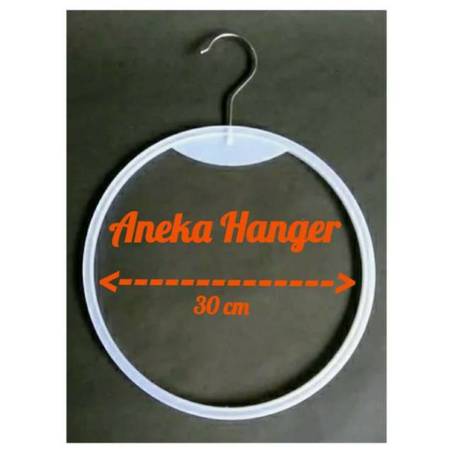 Jual Hanger Jilbab Lingkaran - Hanger Khimar - Hanger Bulat | Shopee ...
