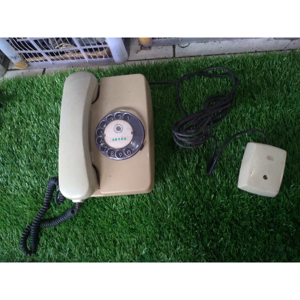 Jual pesawat telepon engkol inti telpon kuno apa adanya Jadul Antik ...
