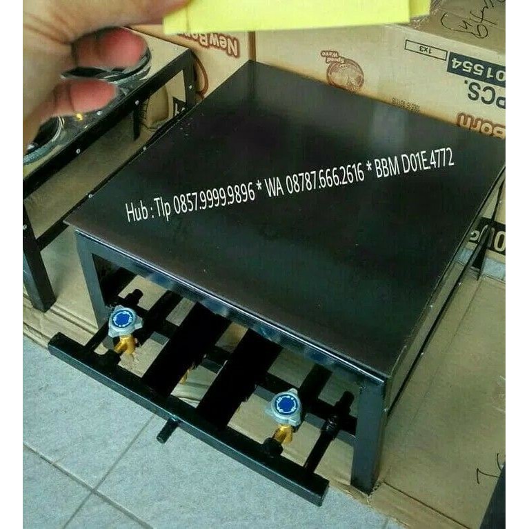 Jual Kompor ROTI JOHN Burger Bakar Dorayaki Jon Wajan Panggangan Tungku ...