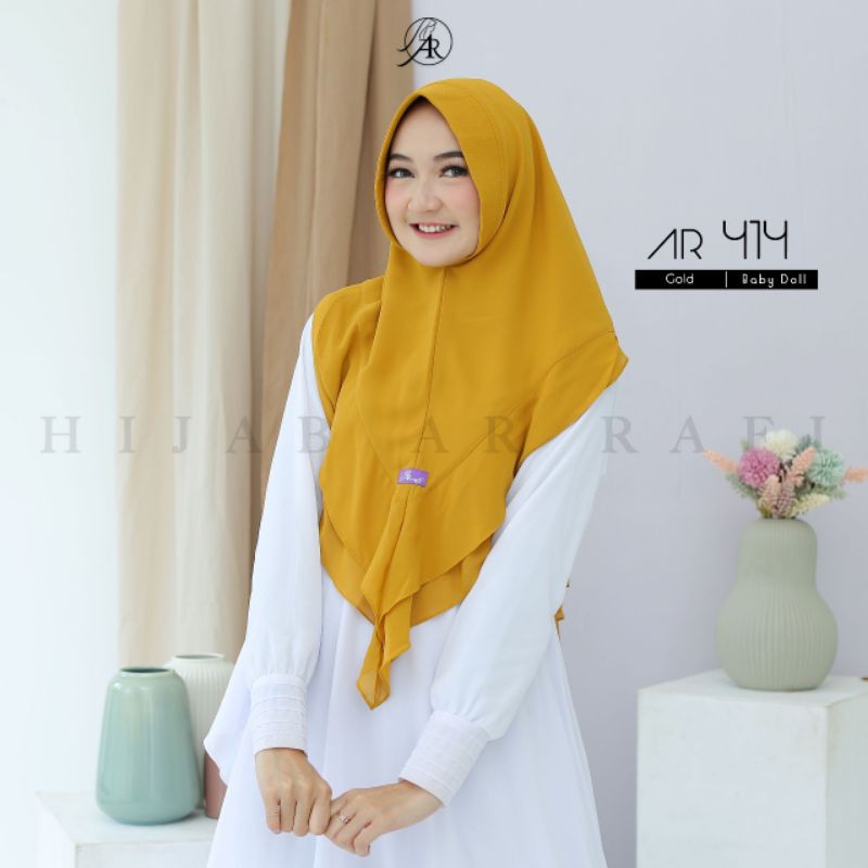 Jual Hijab Arrafi 414 baby doll (An-Niha-Collection) | Shopee Indonesia